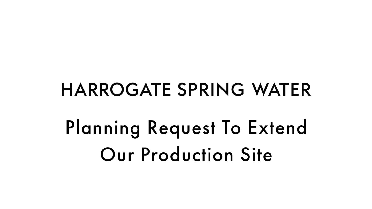Harrogate Spring WaterNews - Harrogate Spring Water